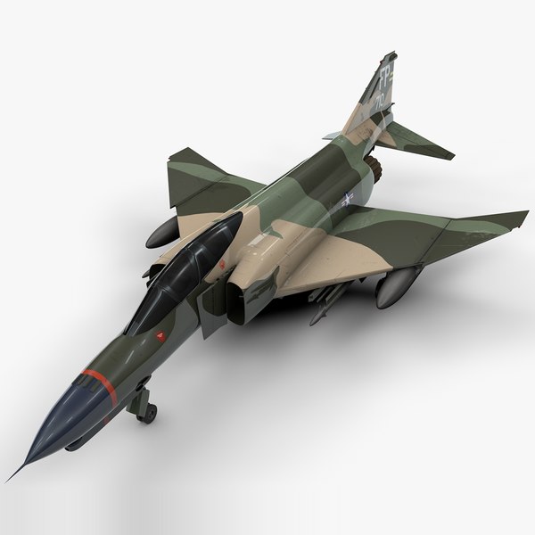 Mcdonnell douglas f-4 3D model - TurboSquid 1670000