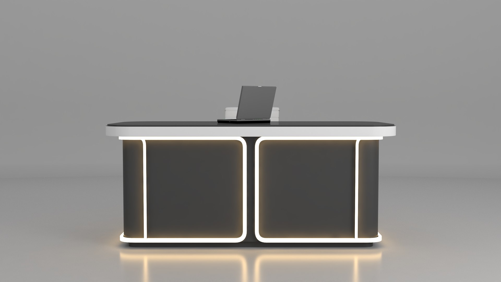 News Desk 3D Model - TurboSquid 2103361