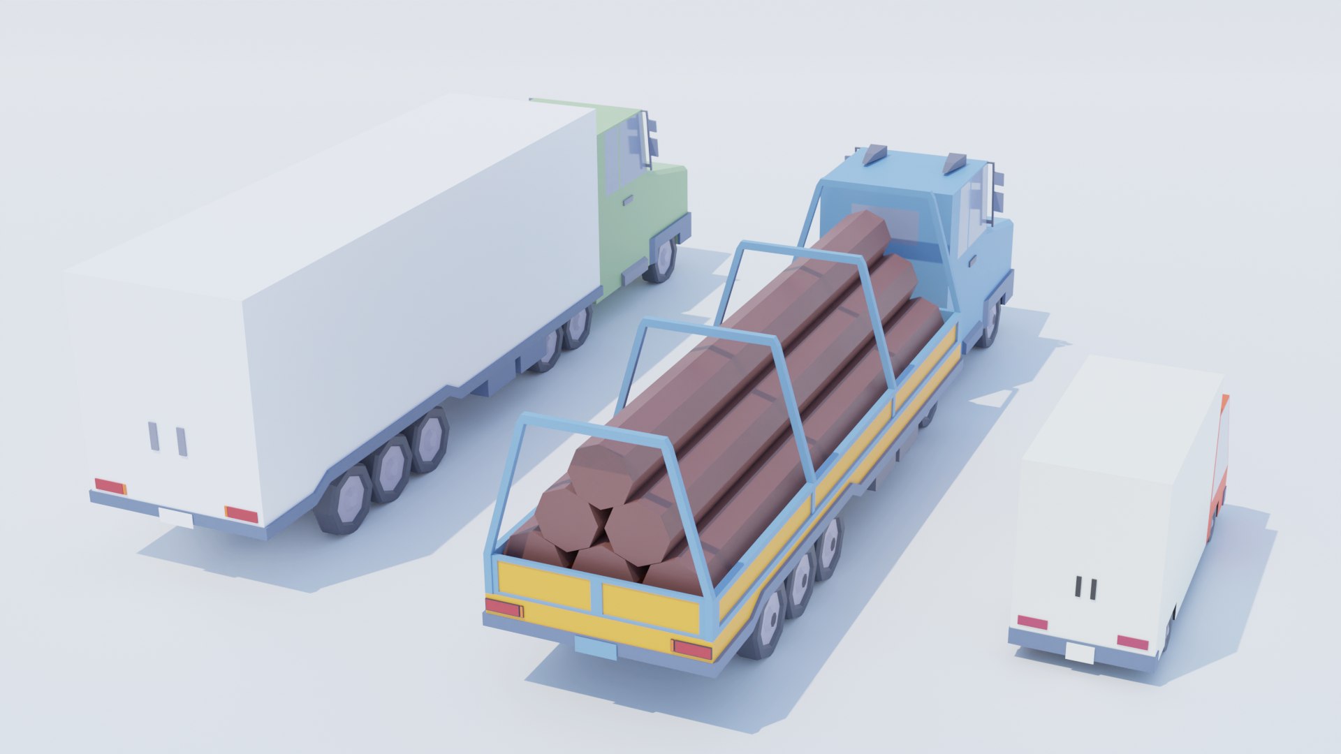 Pack 33 Cars Low-Poly Collection 3D Model - TurboSquid 2083093