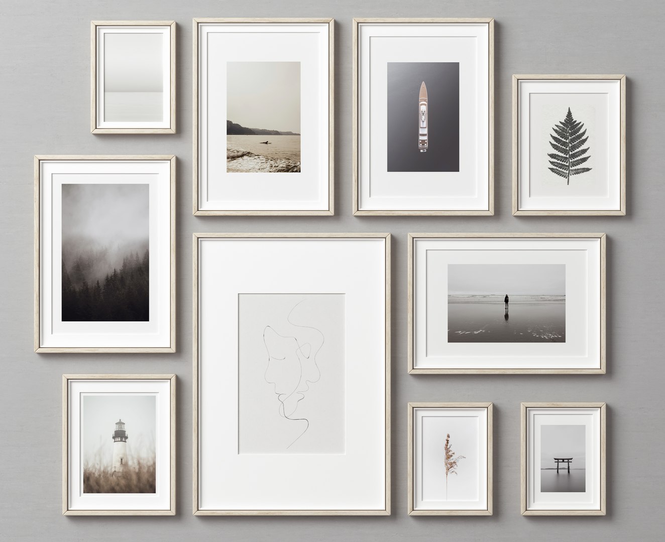 Picture Frames Set-385 3D Model - TurboSquid 1978366