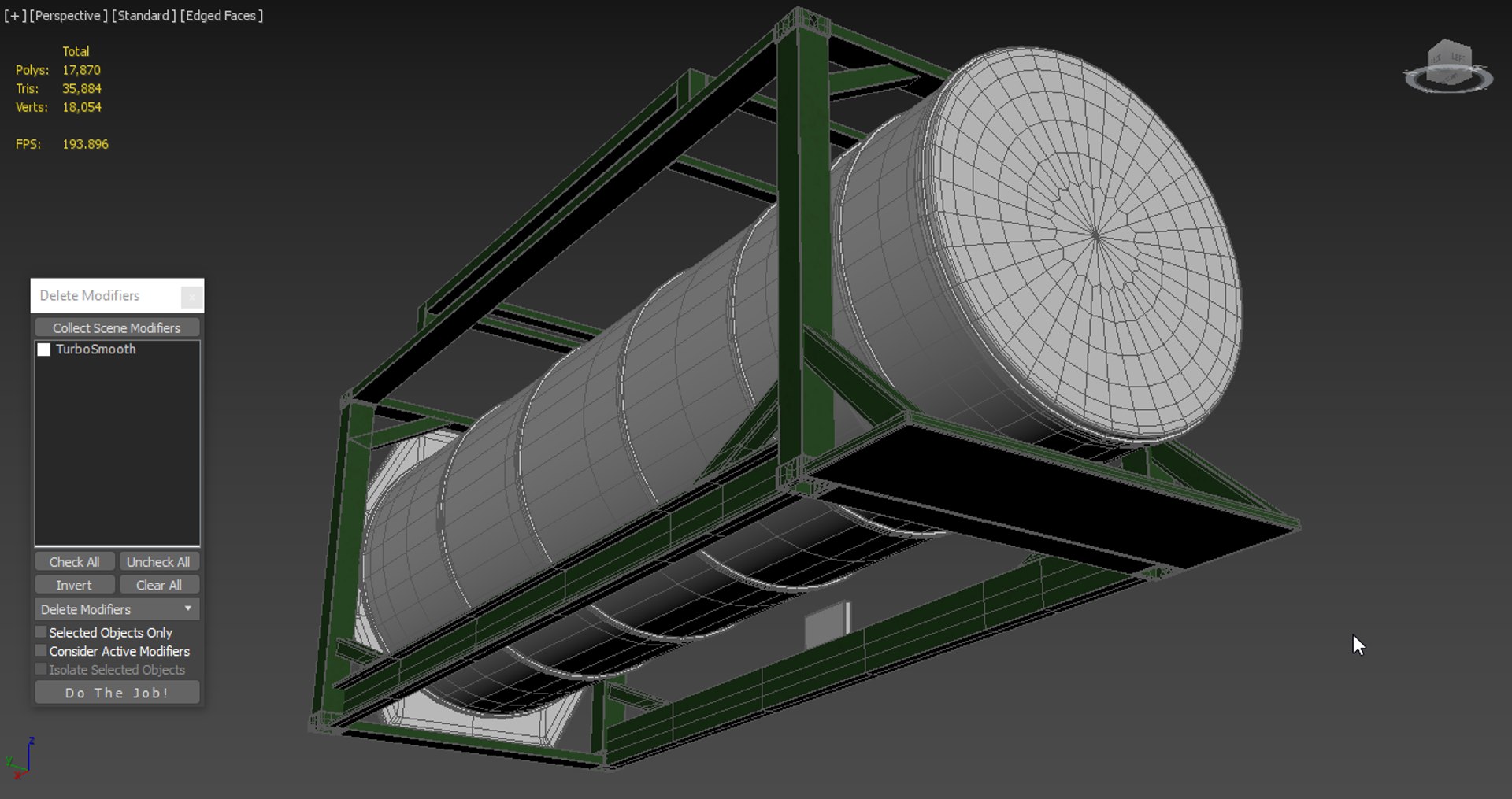 Tank Container 01 3D Model - TurboSquid 2106533