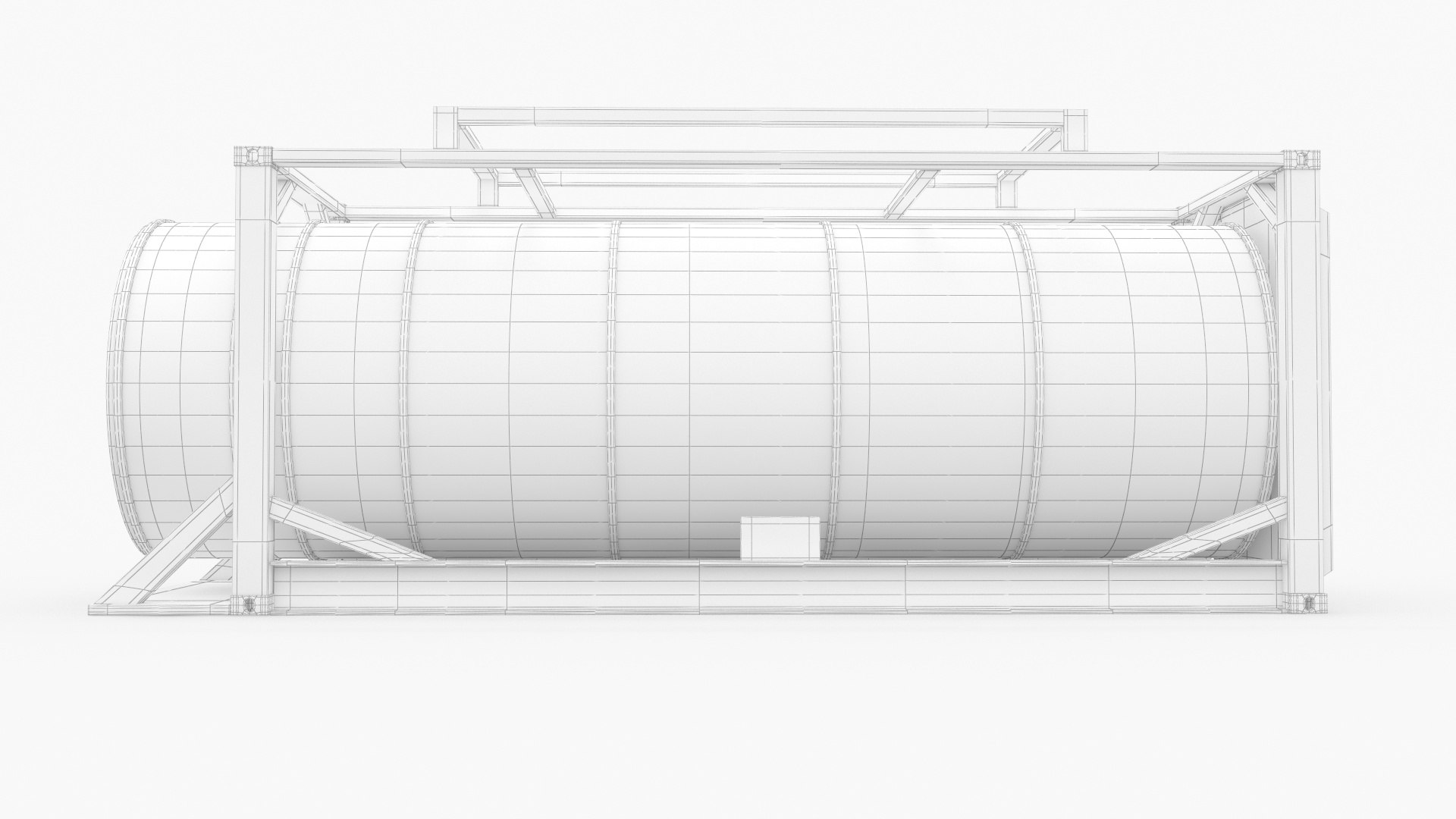 Tank Container 01 3D Model - TurboSquid 2106533