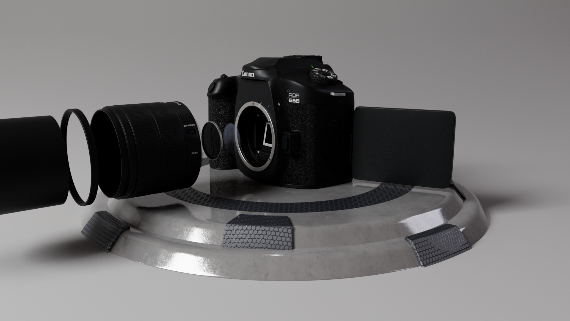 3D Conan Camera High Quality 3D Model - TurboSquid 2382551