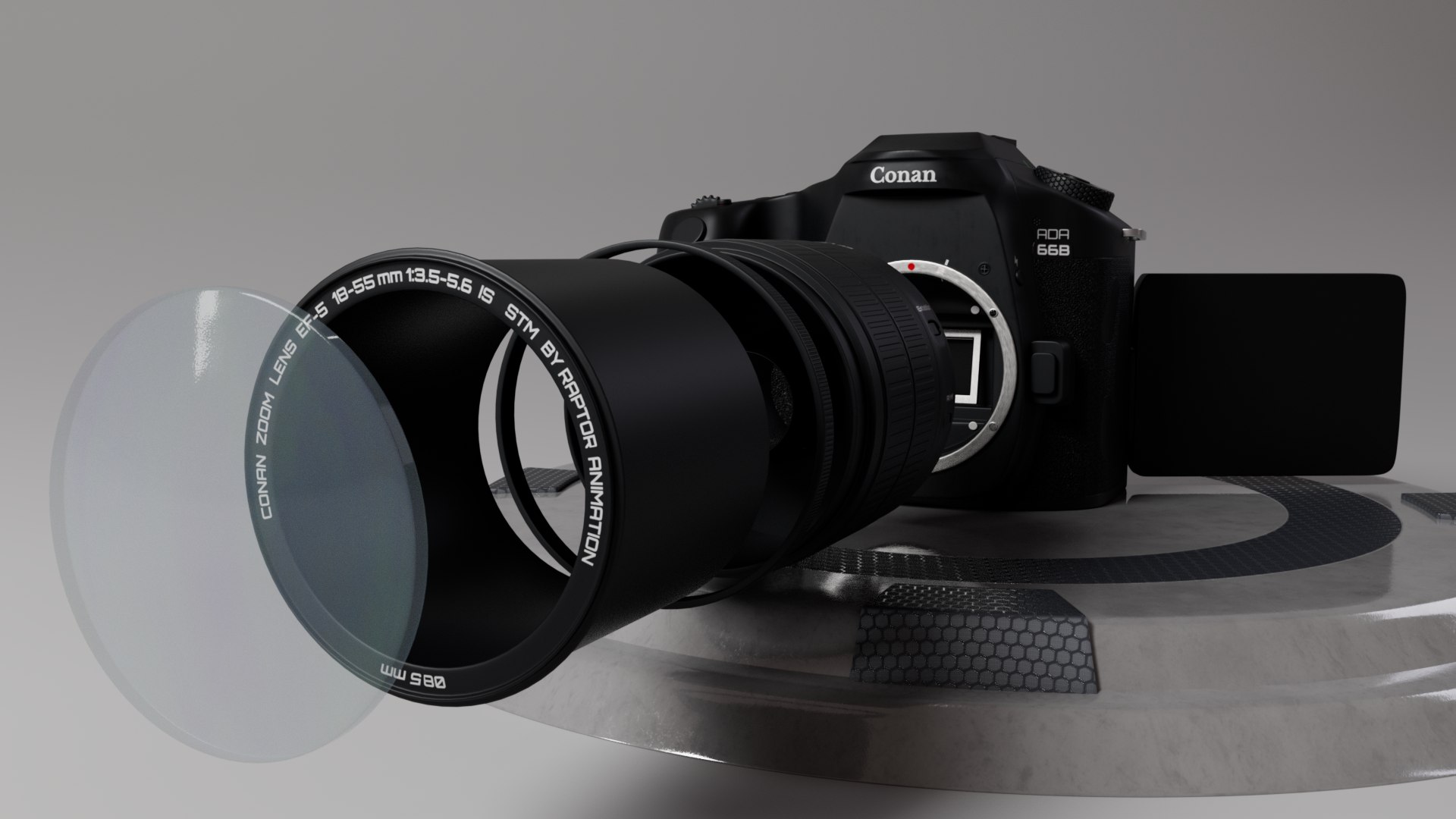 3D Conan Camera High Quality 3D Model - TurboSquid 2382551