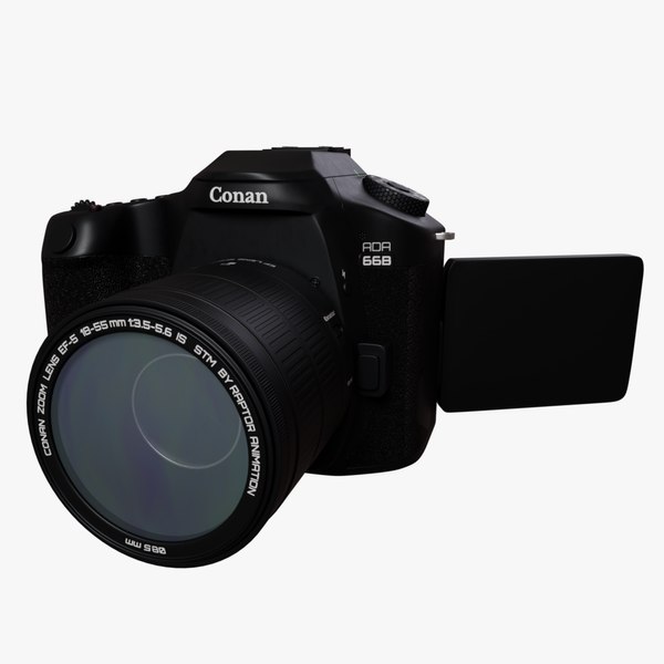 modelo 3d Modelo 3D de alta calidad de la cámara Conan - TurboSquid 2382551