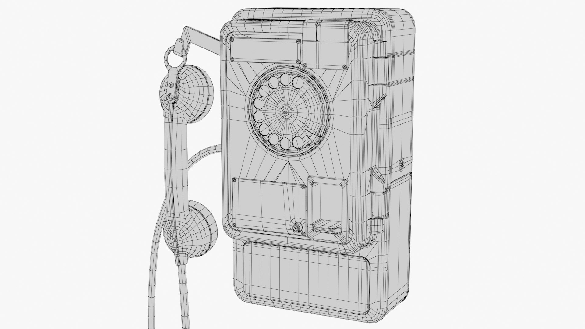 Payphone 01 D 3D Model - TurboSquid 1883795