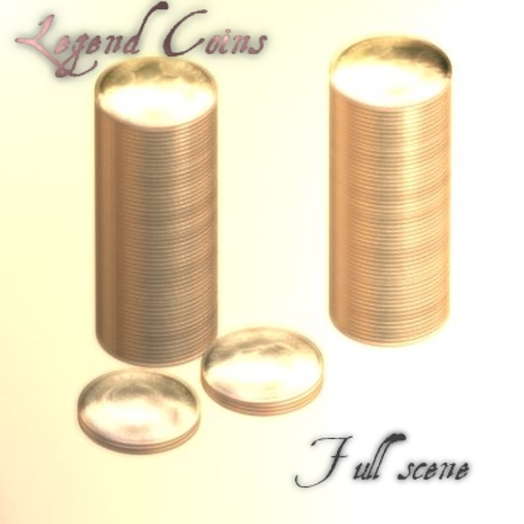 3d Legend Coin 1