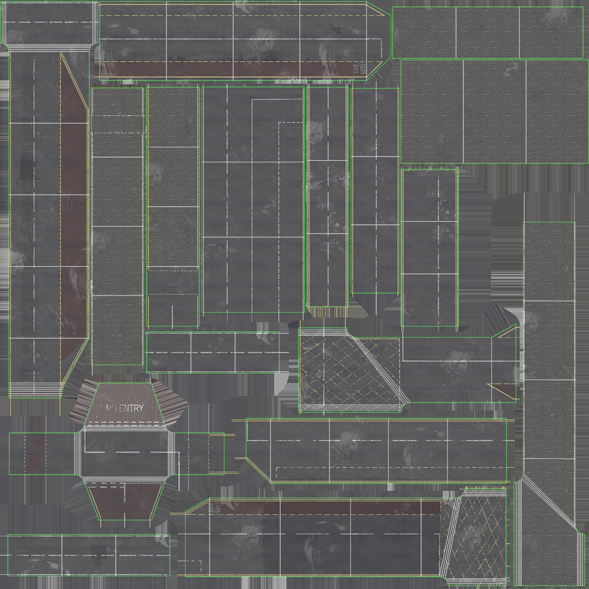 Manhattan City 8K PBR Textures 3D model - TurboSquid 1883660