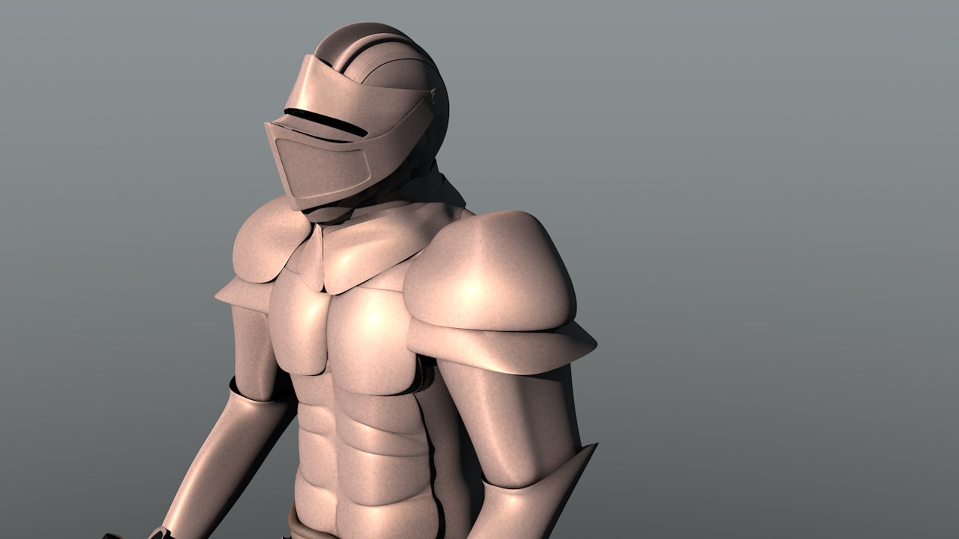 3d Model Of Armor Suit