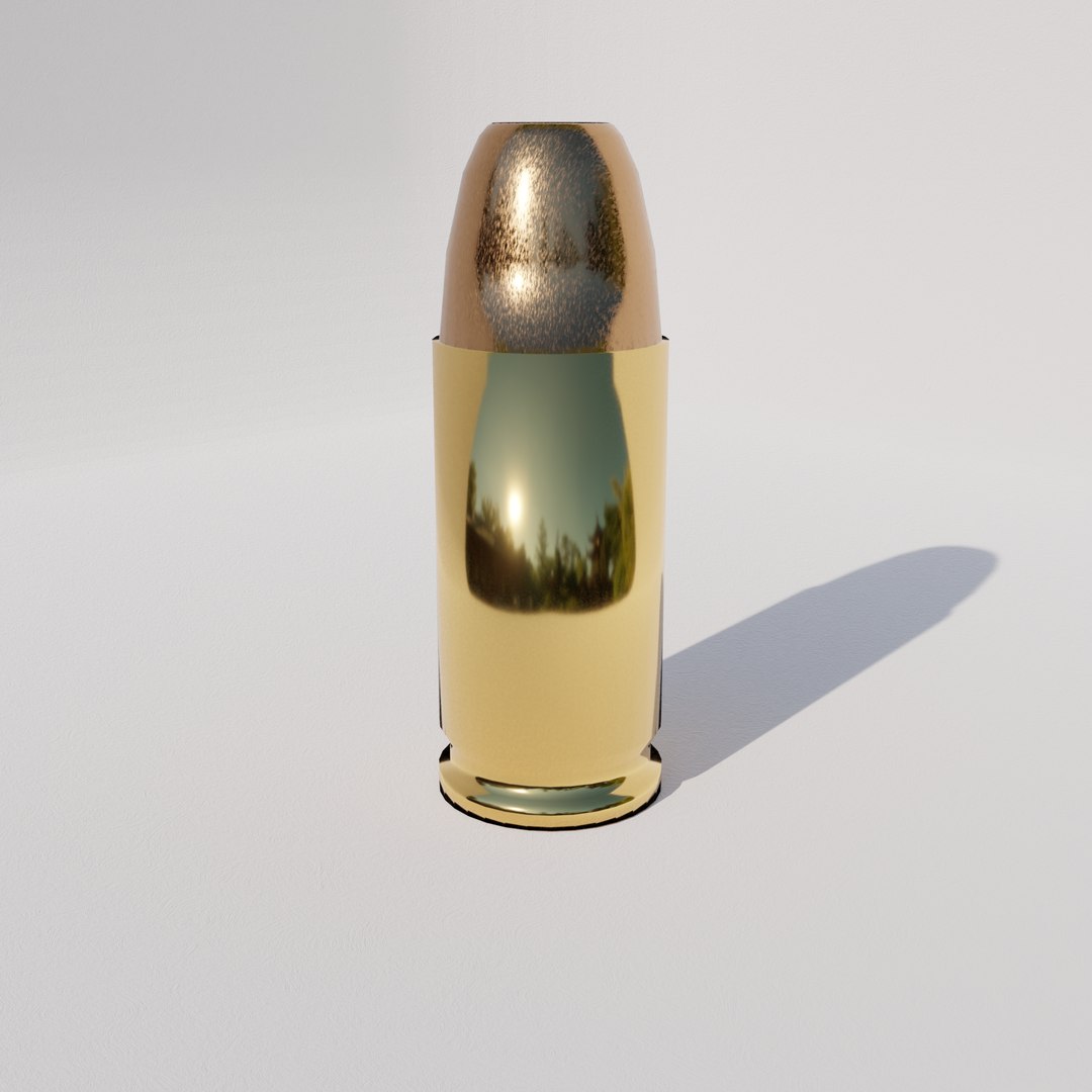 3D 9mm Hollow Point - TurboSquid 1751159