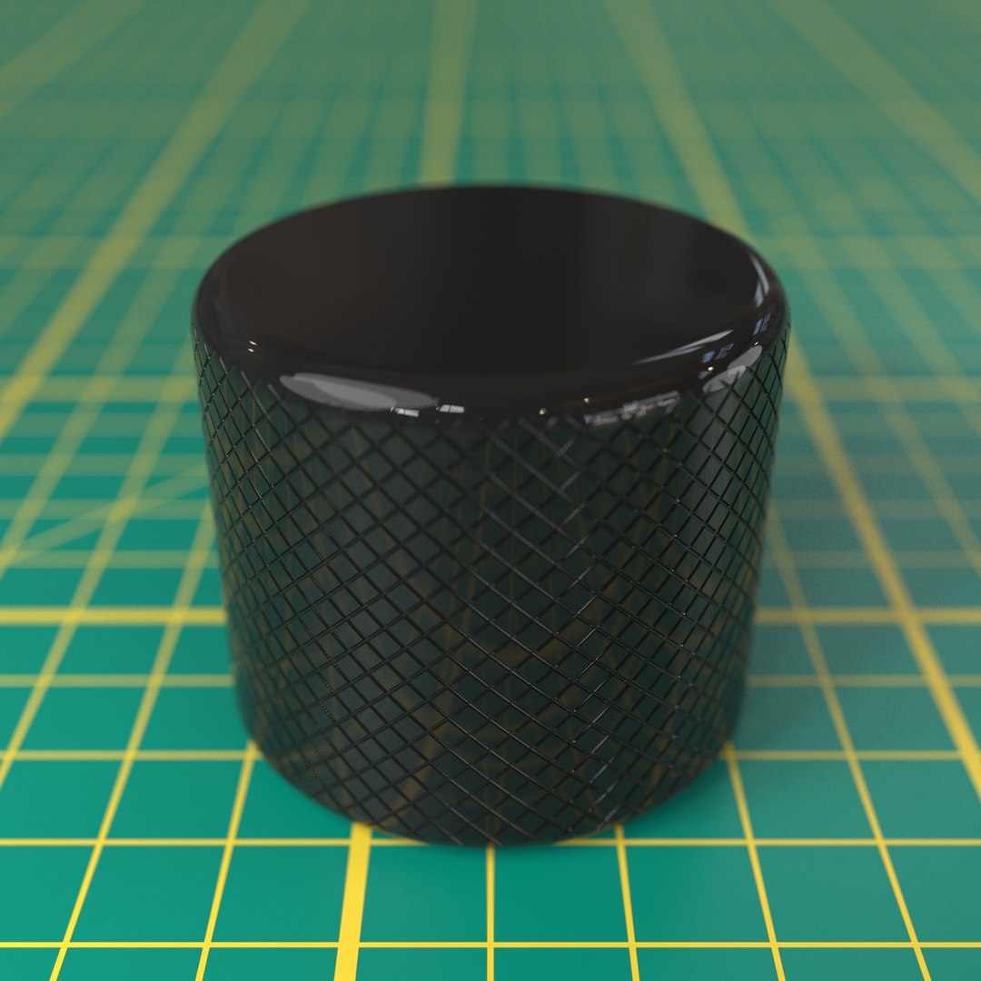 3D Knurled SD Box - TurboSquid 2175059