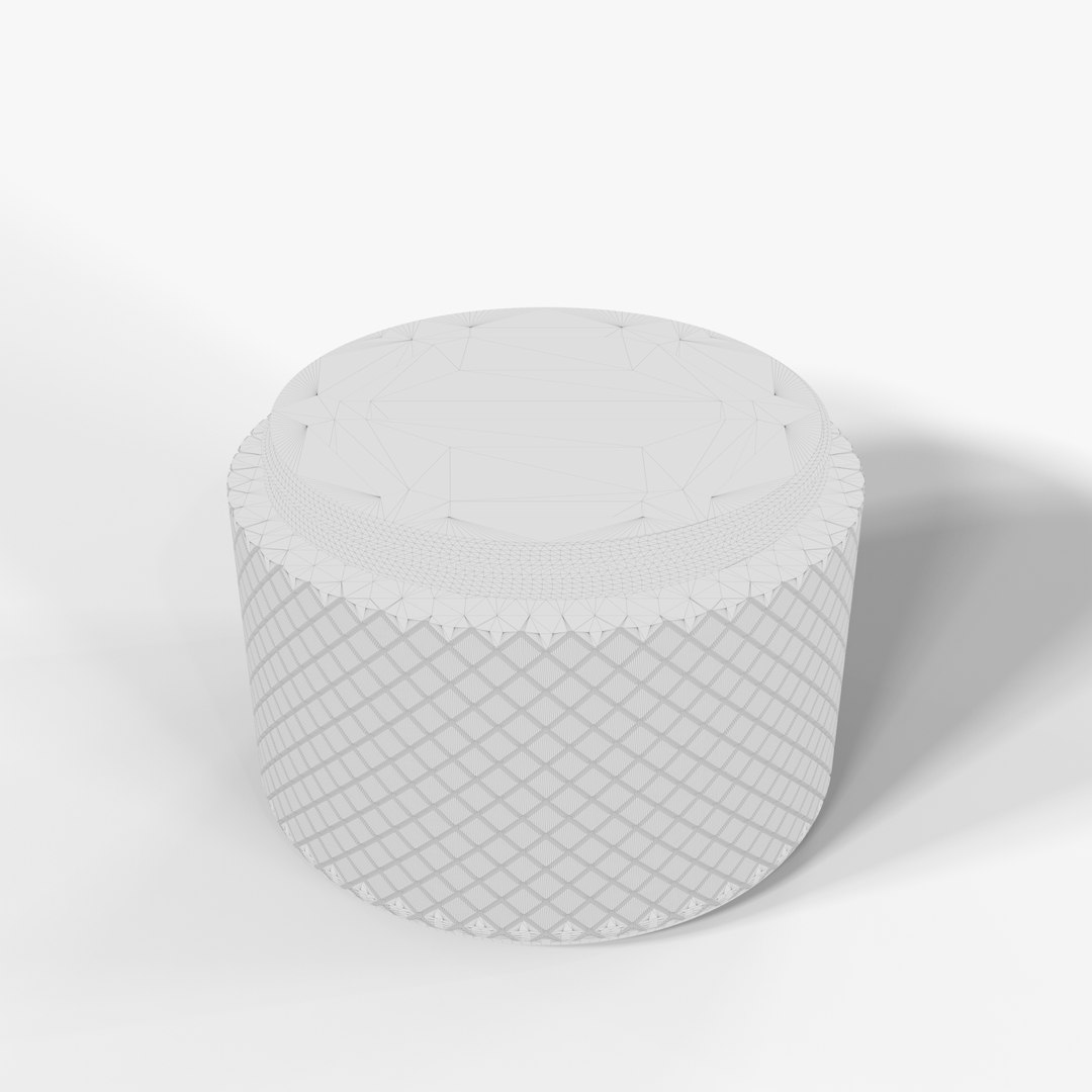 3D Knurled SD Box - TurboSquid 2175059