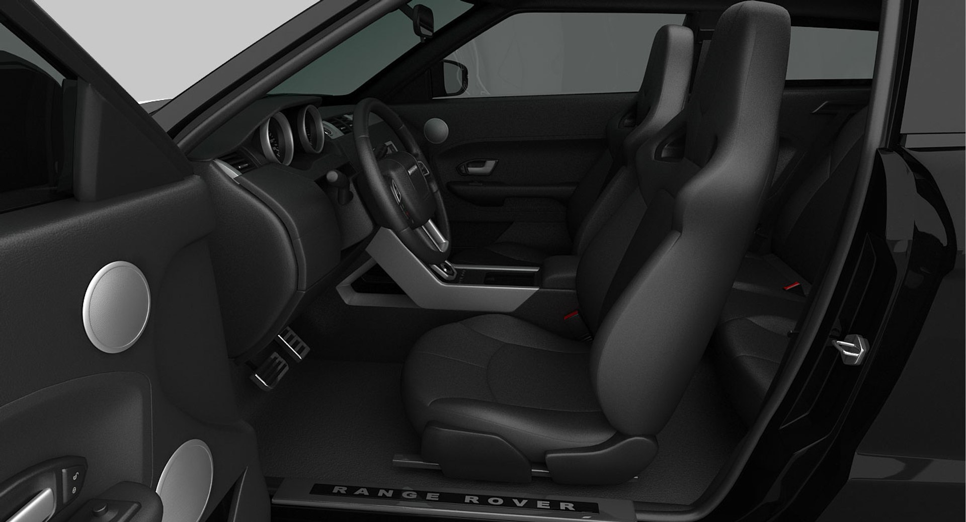 3d Rover Range Evoque Ember Model