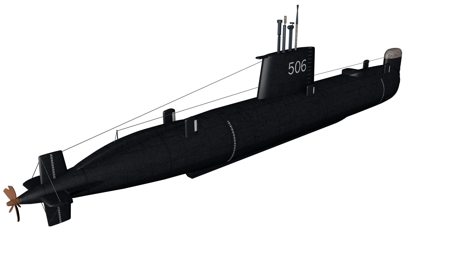 free enrico toti ssk 506 3d model