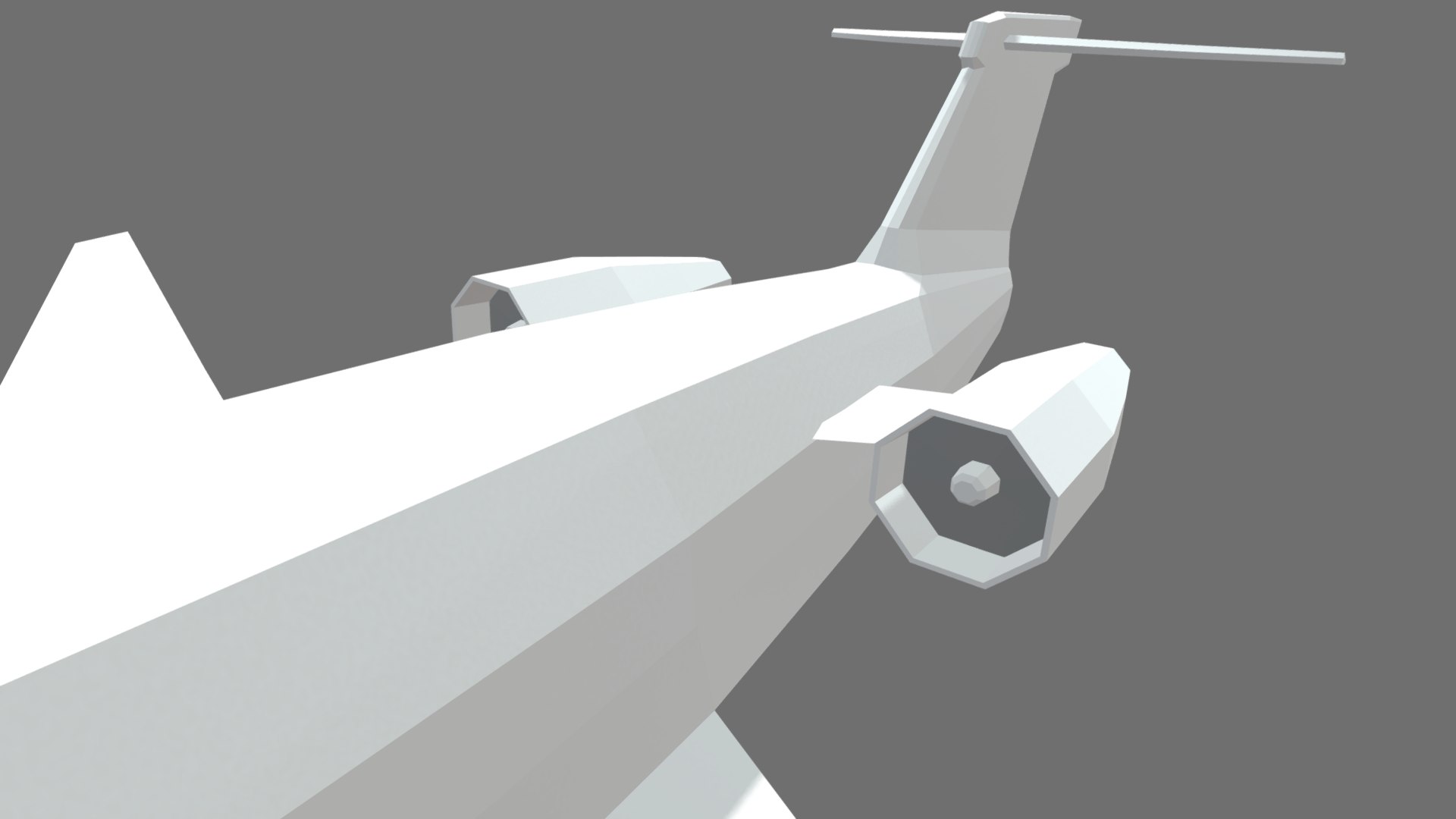 Low Poly Plane 01 3D Model - TurboSquid 2141524
