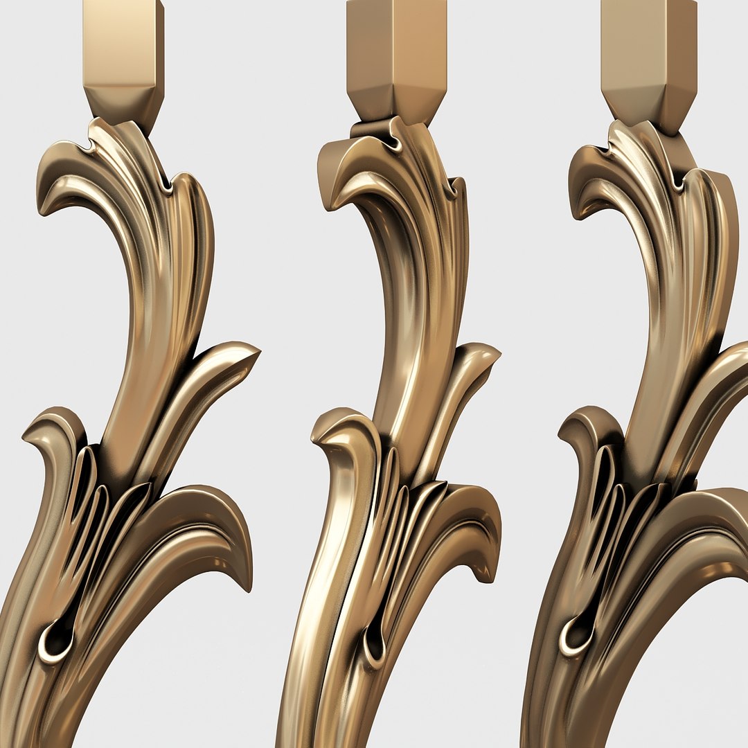 3D baluster classic - TurboSquid 1483251