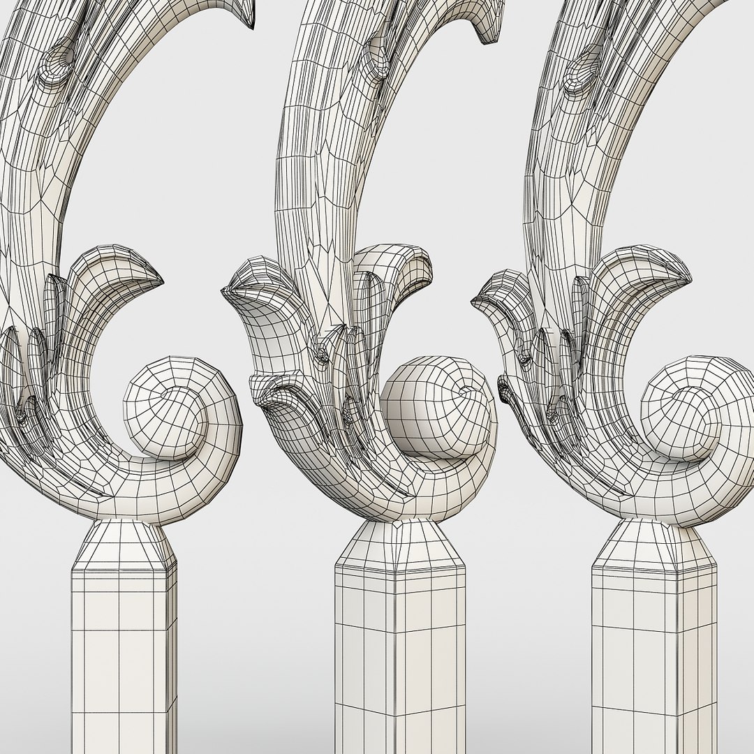 3D baluster classic - TurboSquid 1483251