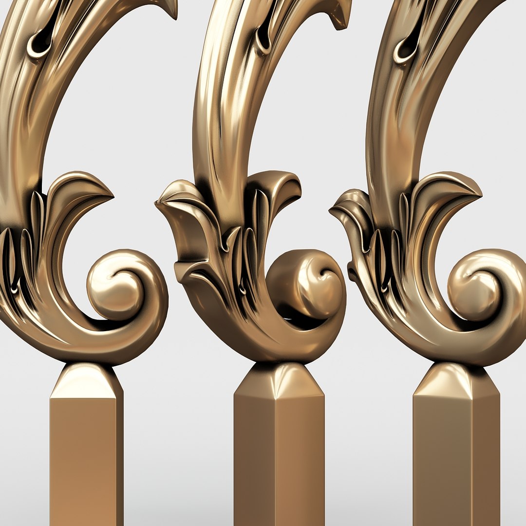 3D baluster classic - TurboSquid 1483251