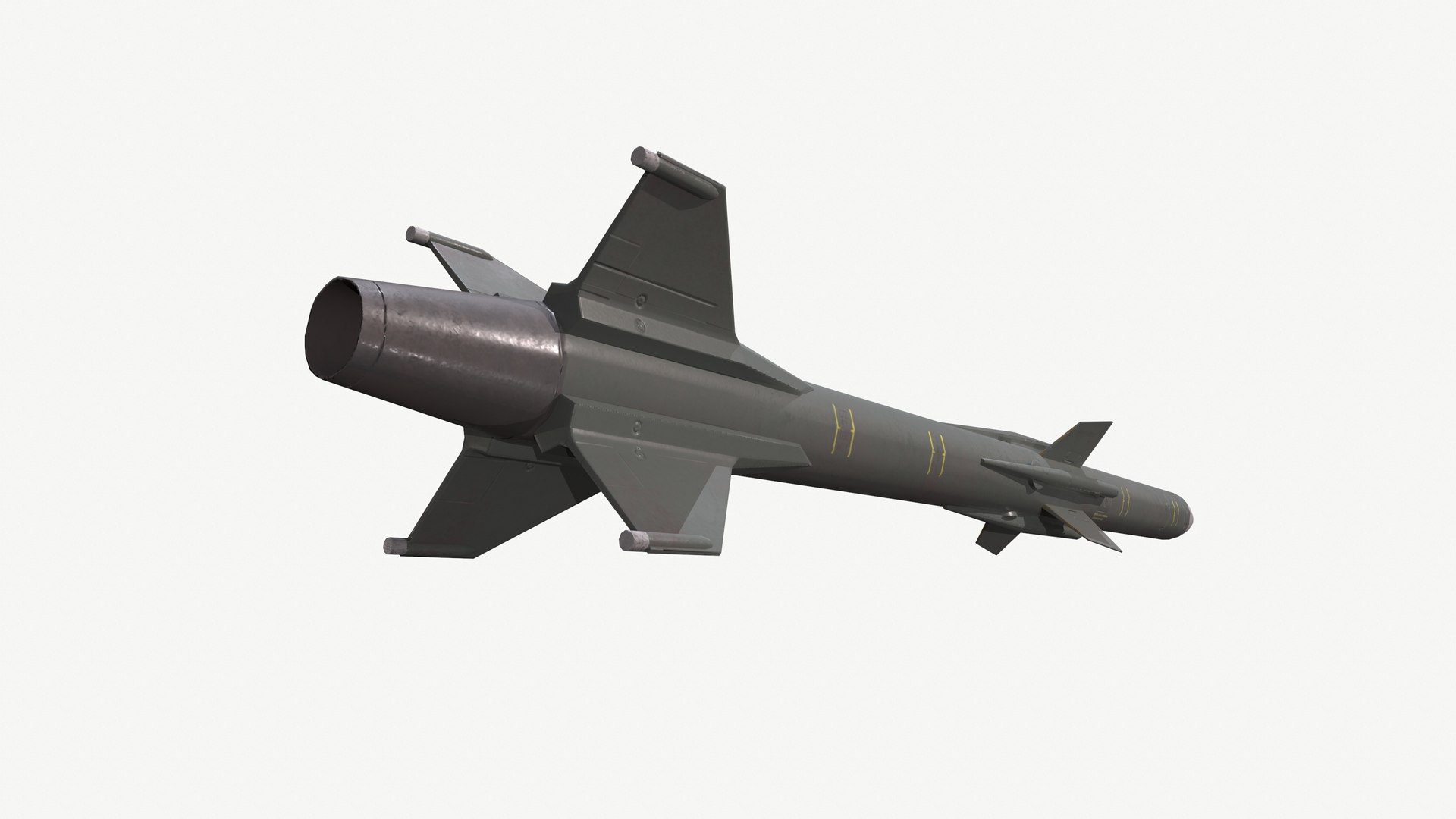 Military Missile Rack 3D Model - TurboSquid 1730960