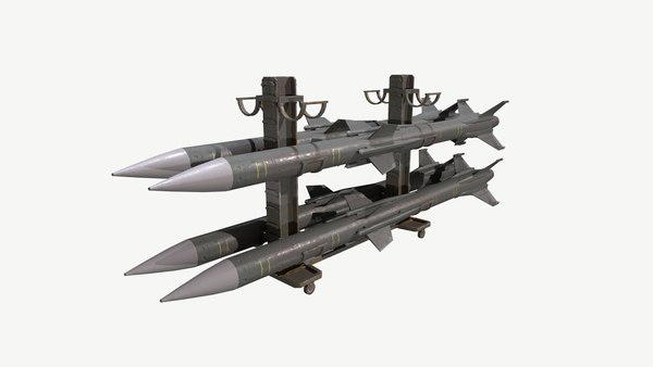 Military Missile Rack 3D model - TurboSquid 1730960