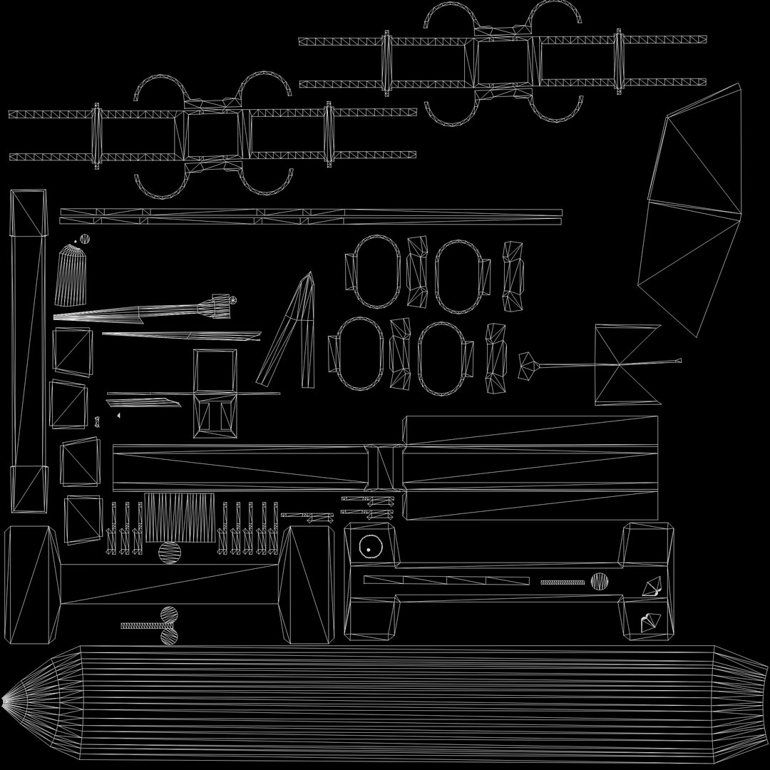 Military Missile Rack 3D Model - TurboSquid 1730960