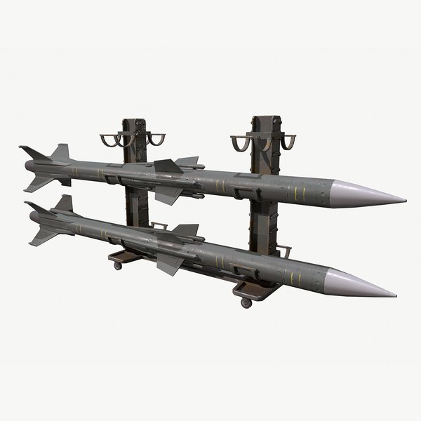 Military Missile Rack 3D model - TurboSquid 1730960