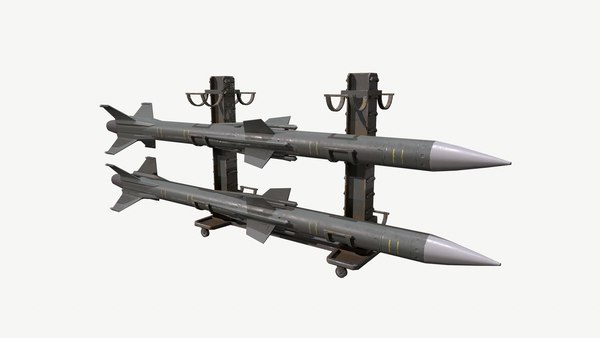 Military Missile Rack 3D model - TurboSquid 1730960