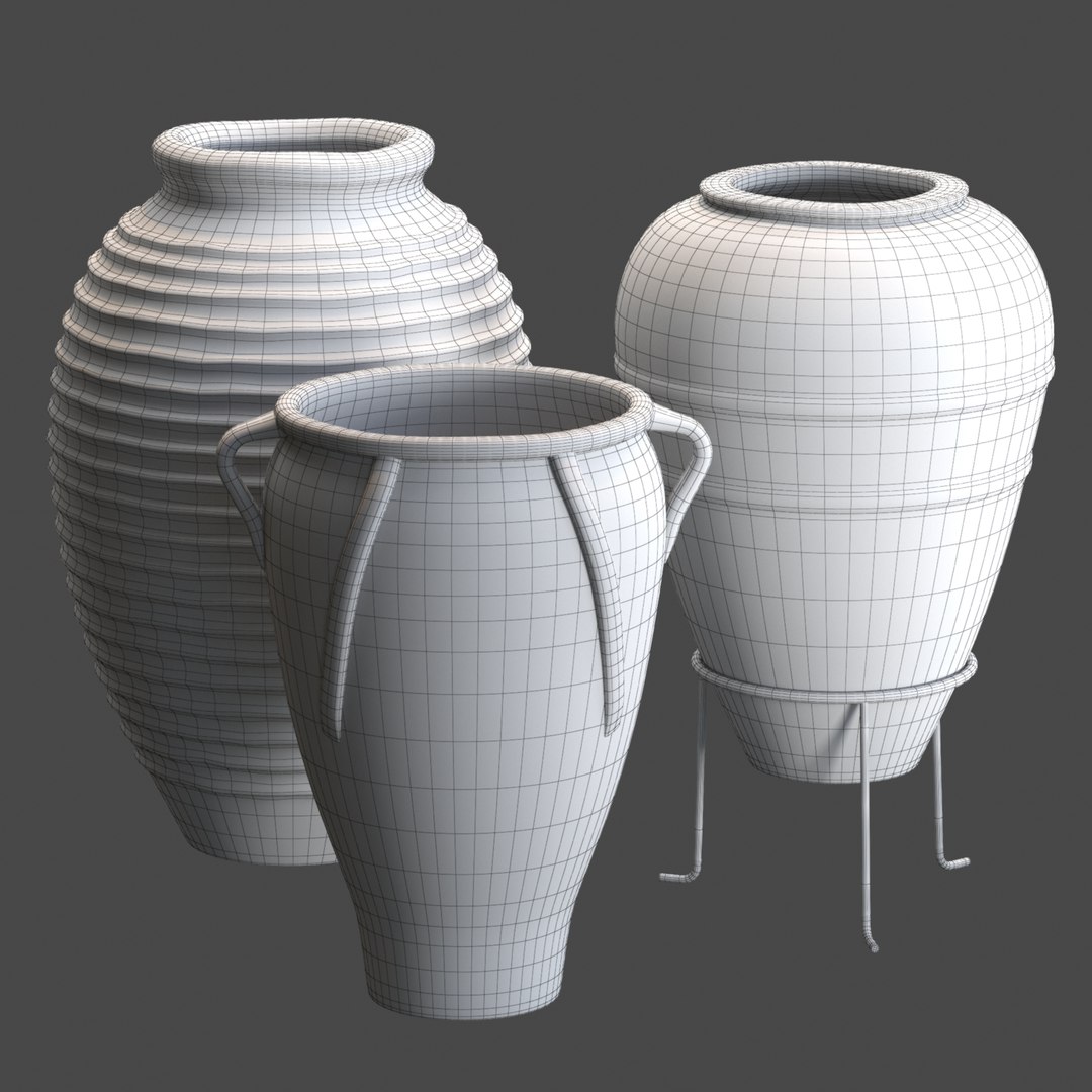 Artisan Clay Vessels RH Model - TurboSquid 2292489