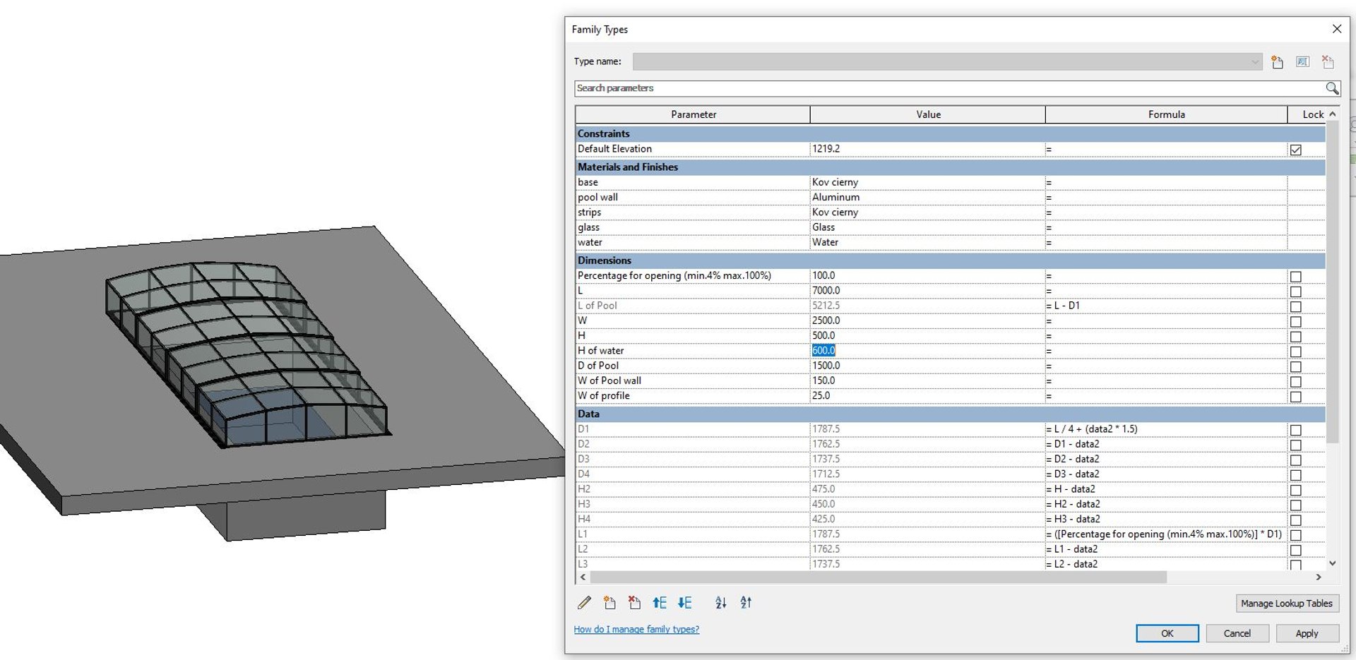 Parametric Swimming Pool Revit 3D Model - TurboSquid 1634583
