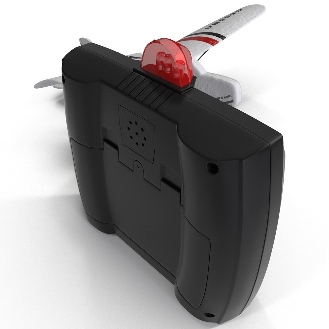remote control airplane cessna 3d model
