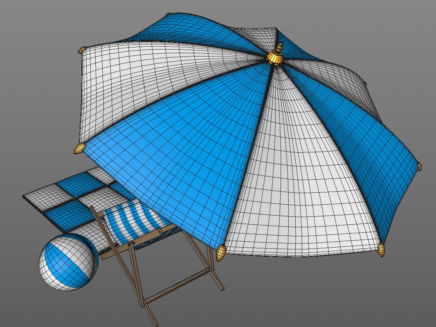 Beach Sets 3d 3ds