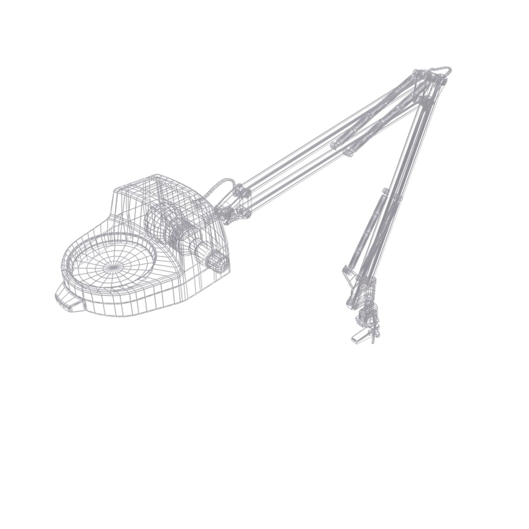 drafting swing arm magnifying 3d max