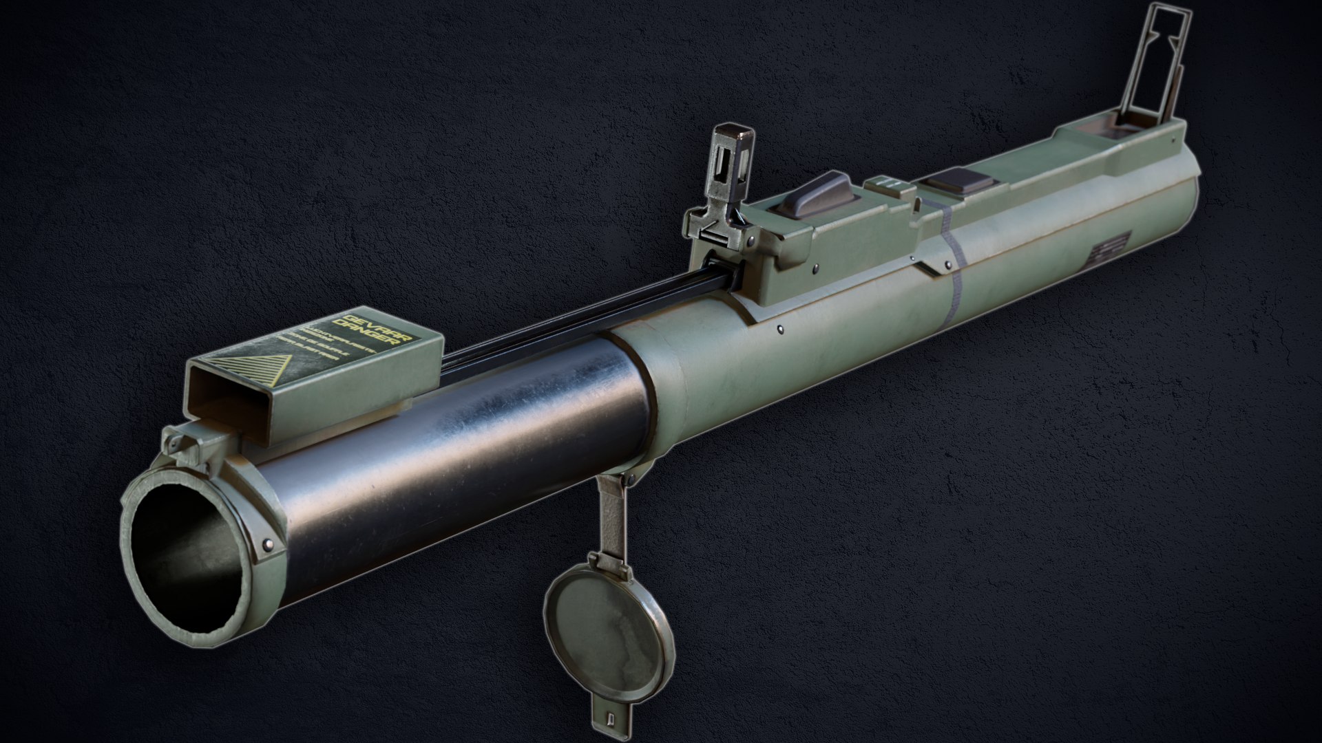 3D M72 Law Anti-tank Weapon - TurboSquid 2206340