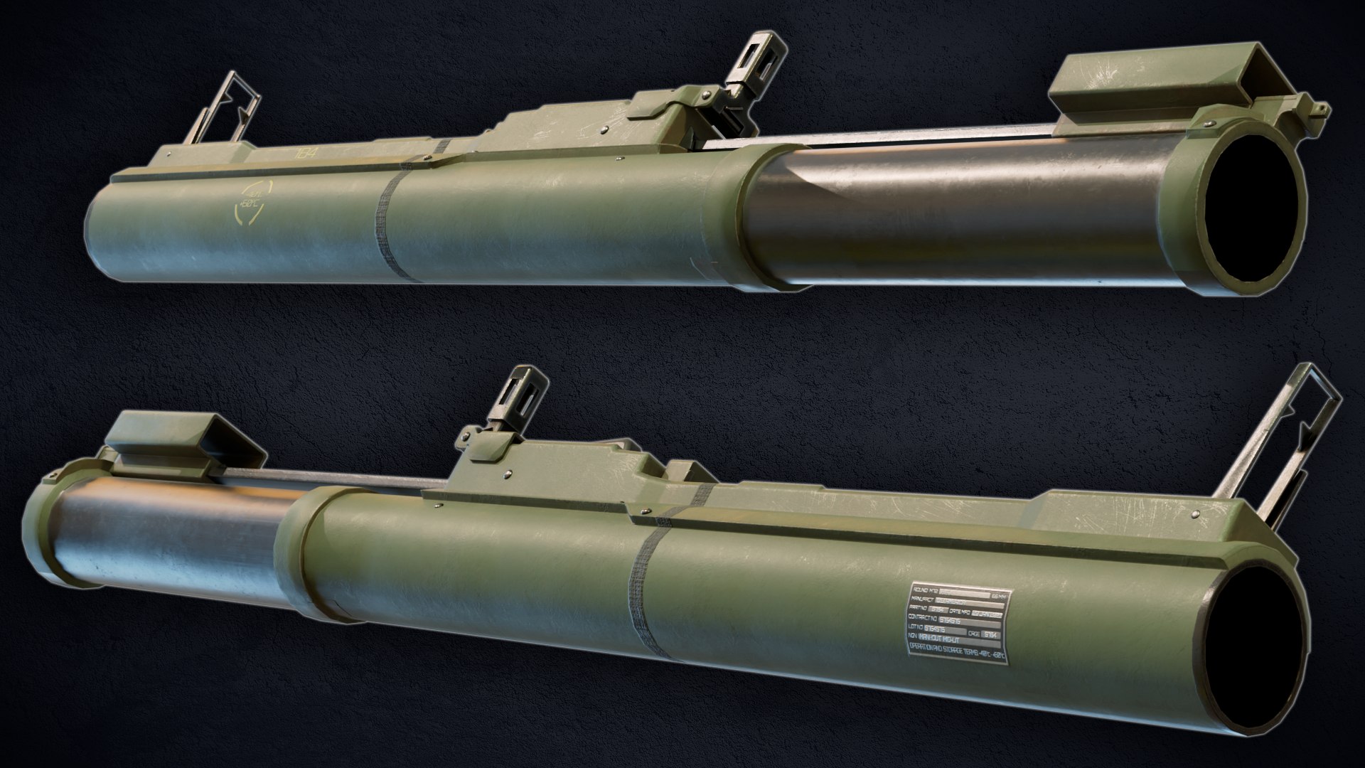 3D M72 Law Anti-tank Weapon - TurboSquid 2206340