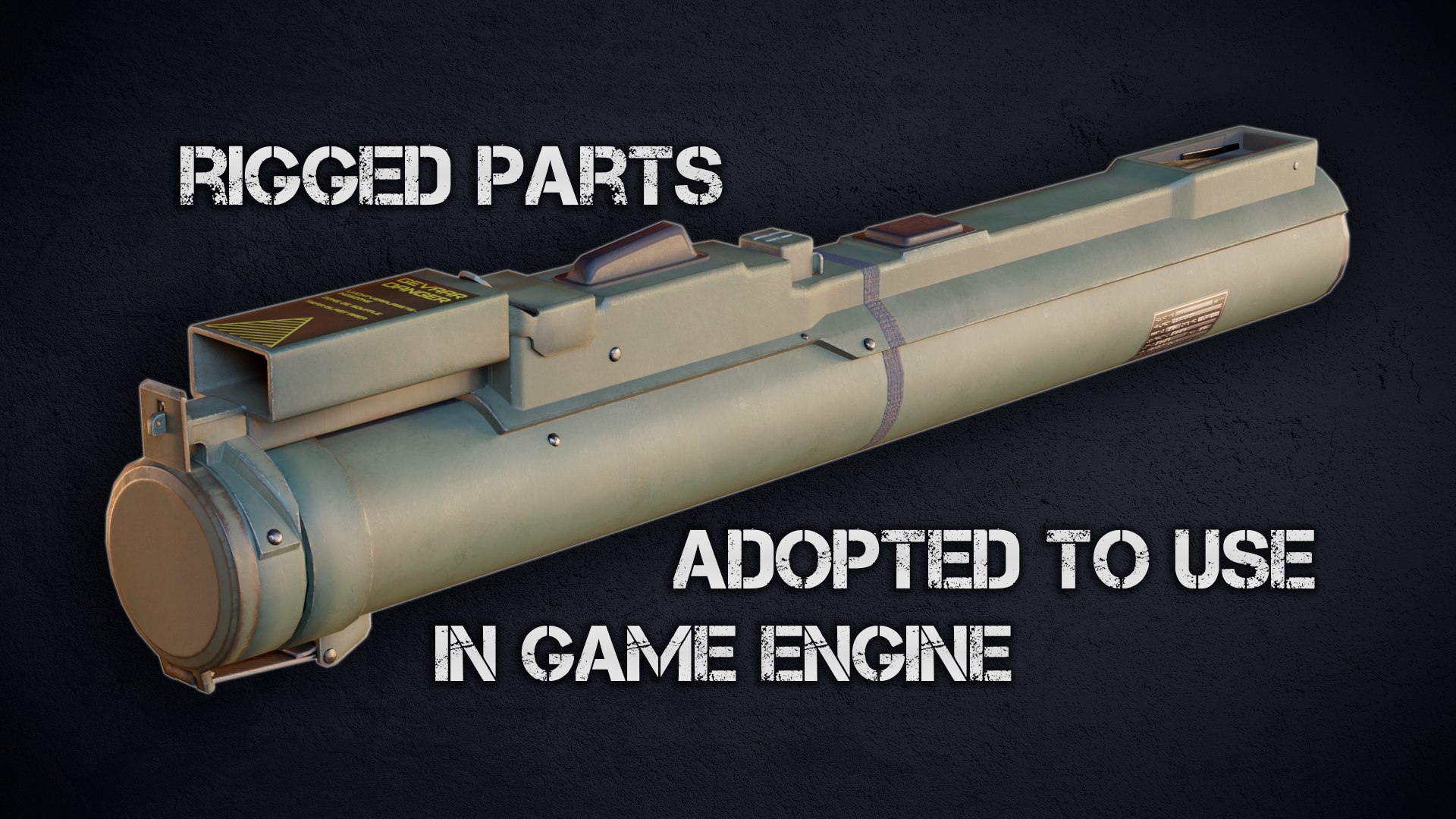 3D M72 Law Anti-tank Weapon - TurboSquid 2206340