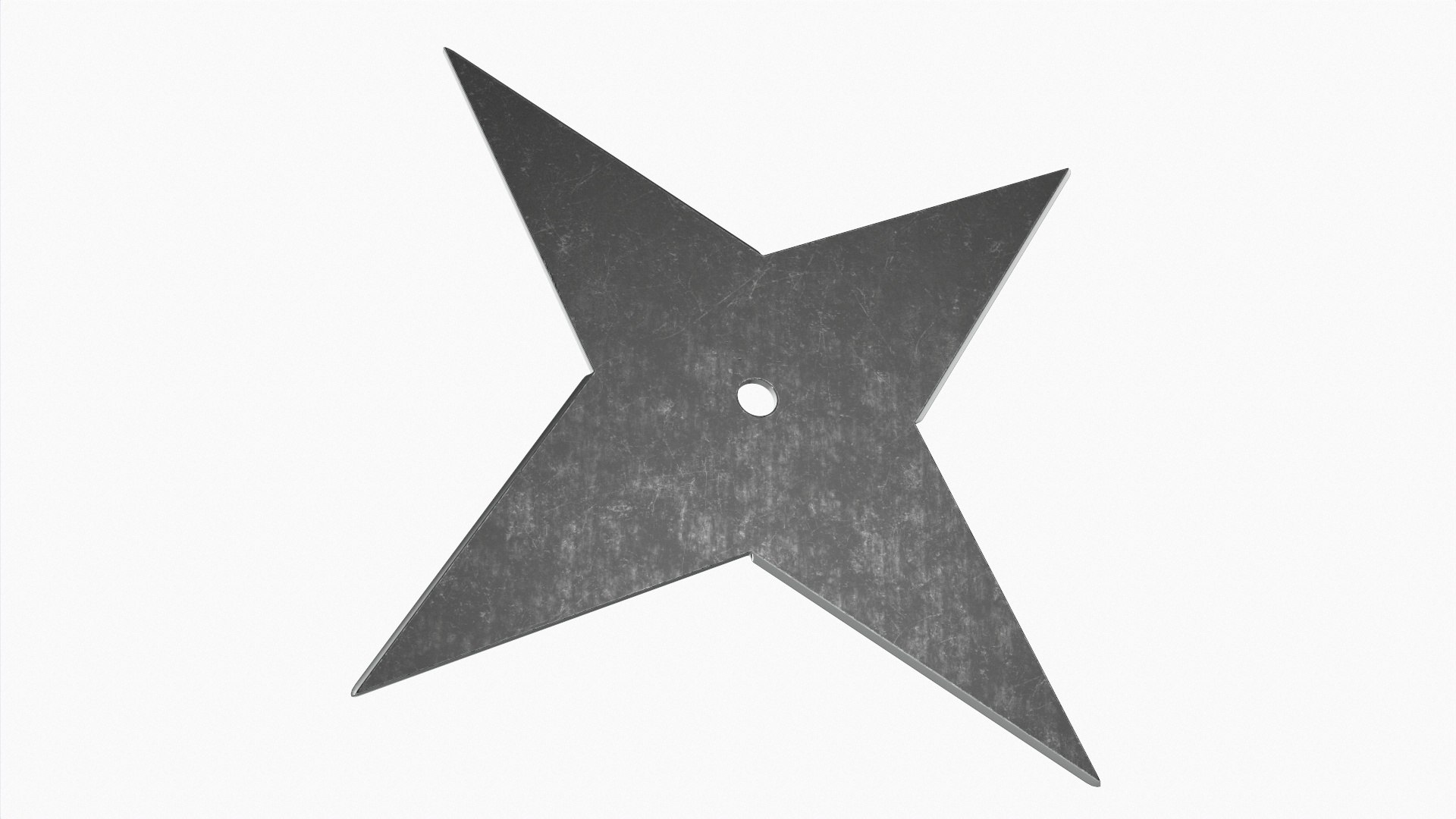3D Shuriken Throwing Ninja Knife 09 - TurboSquid 1856463