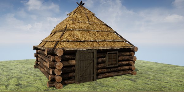 modelo 3d Log Shack - TurboSquid 1363480