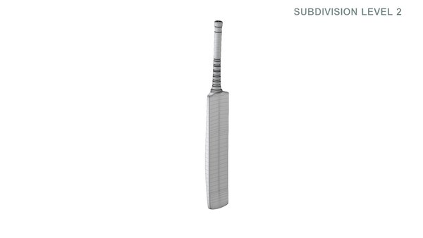 Cricket Bat 3D model - TurboSquid 1725882