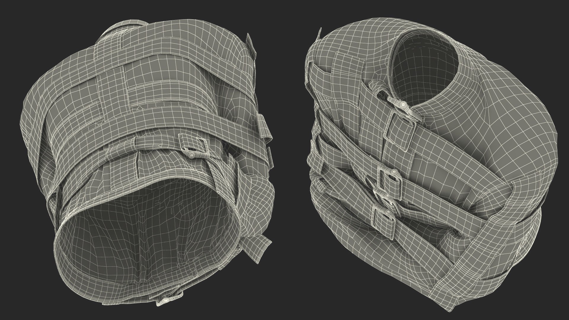 Human Strait Jacket White 3D Model - TurboSquid 2291244