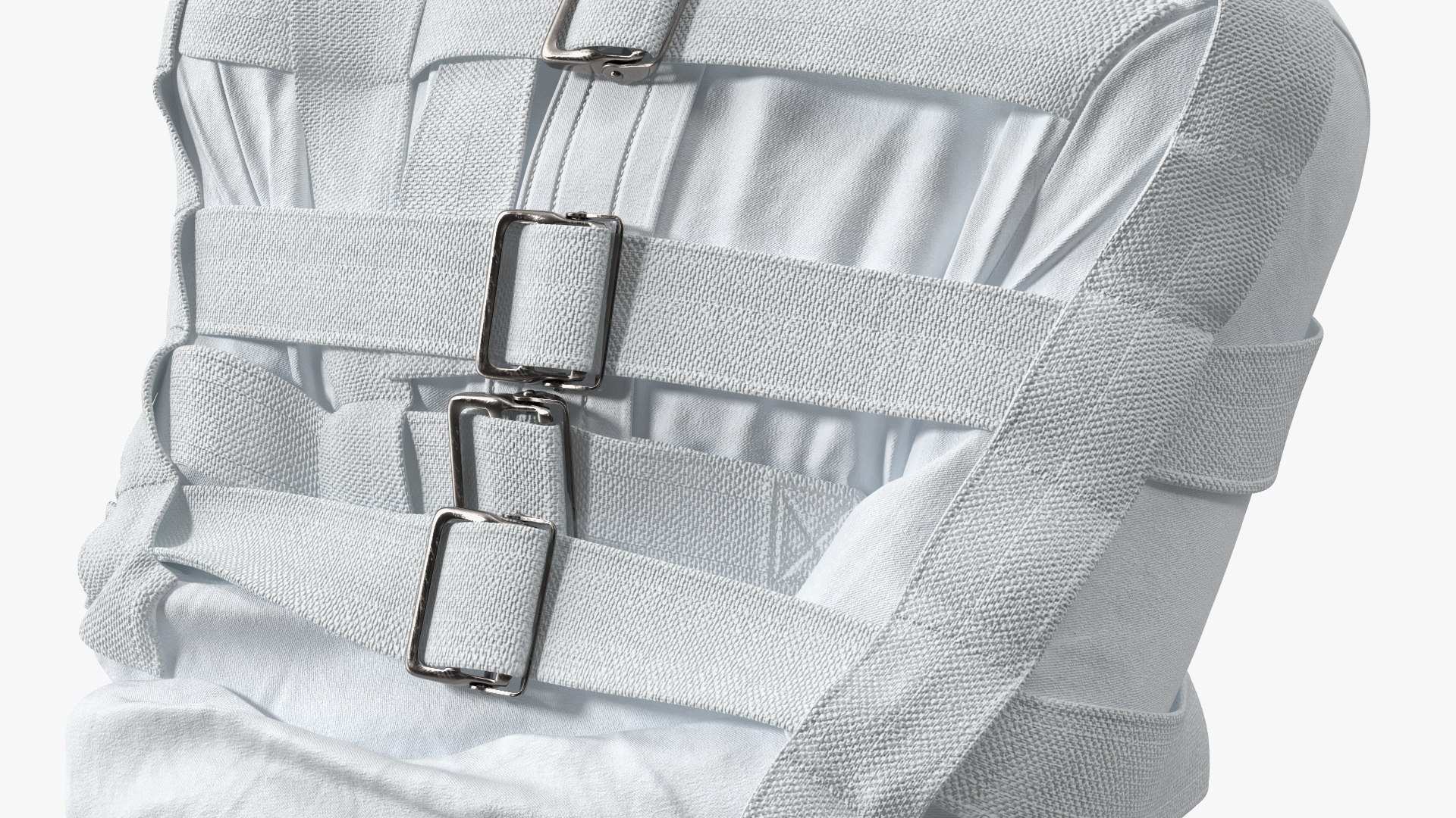 Human Strait Jacket White 3D Model - TurboSquid 2291244