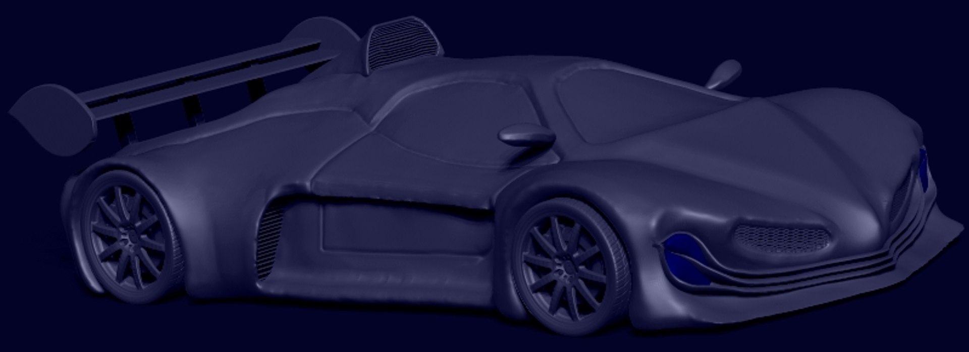 Free Concept Car 3d Model