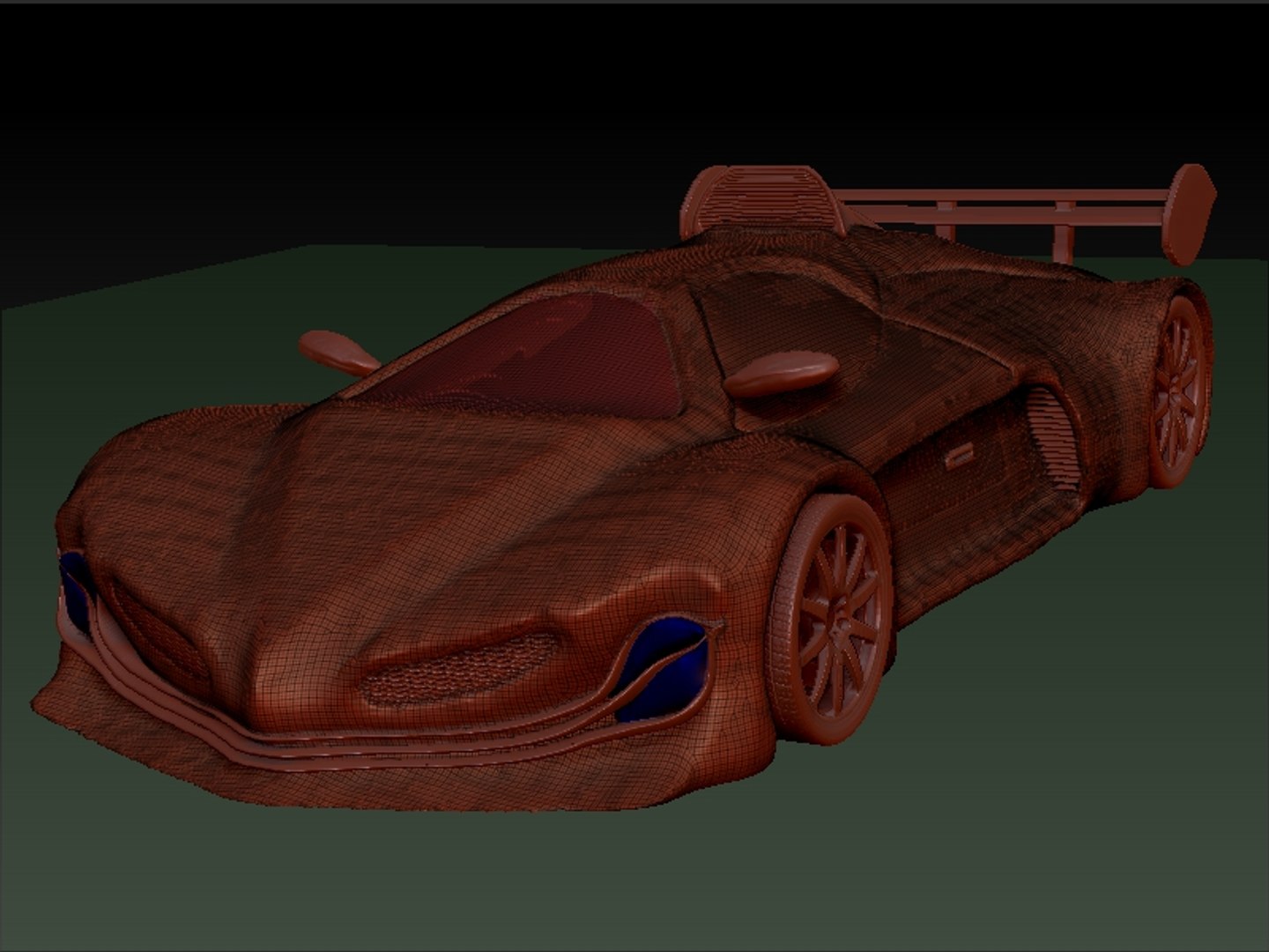 Free Concept Car 3d Model