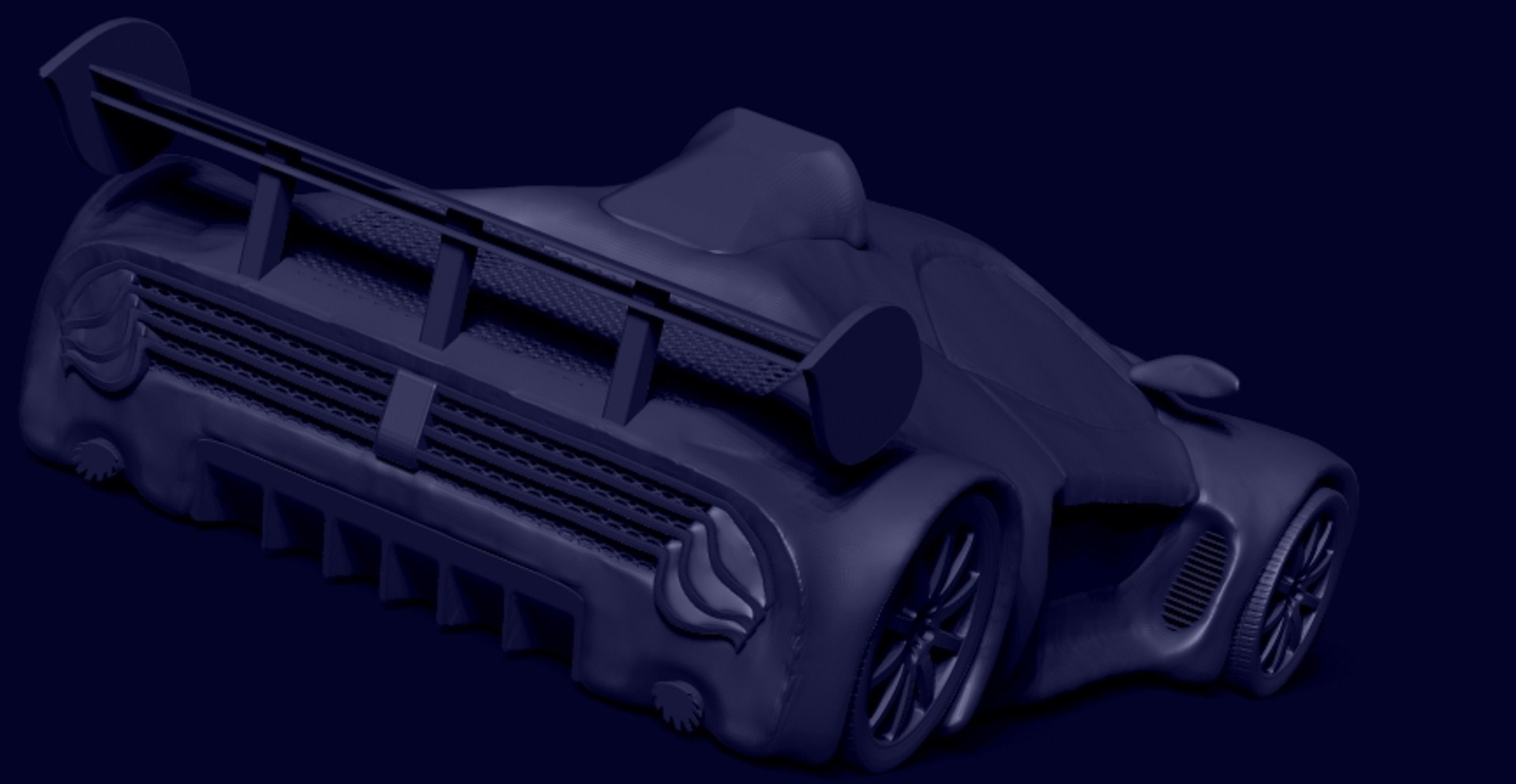 Free Concept Car 3d Model