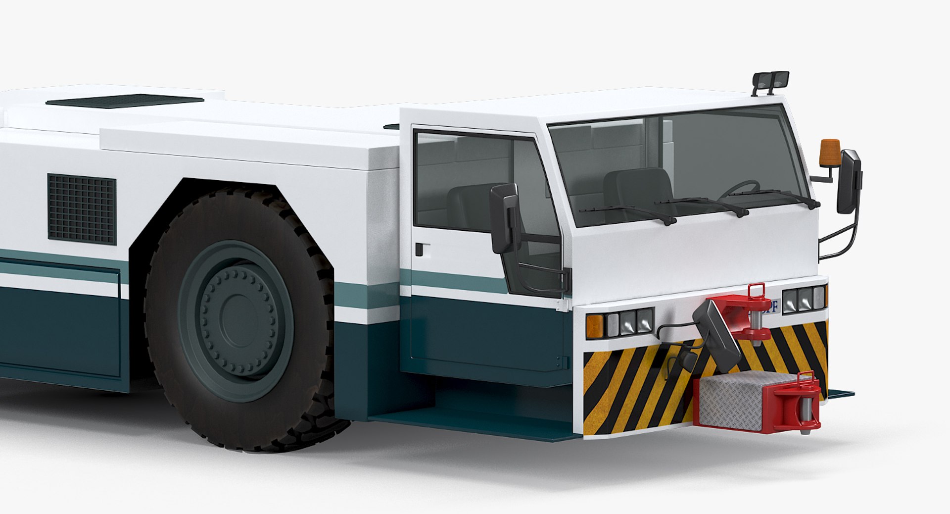 3D Aircraft Tow Tractor Schopf Model - TurboSquid 1222177