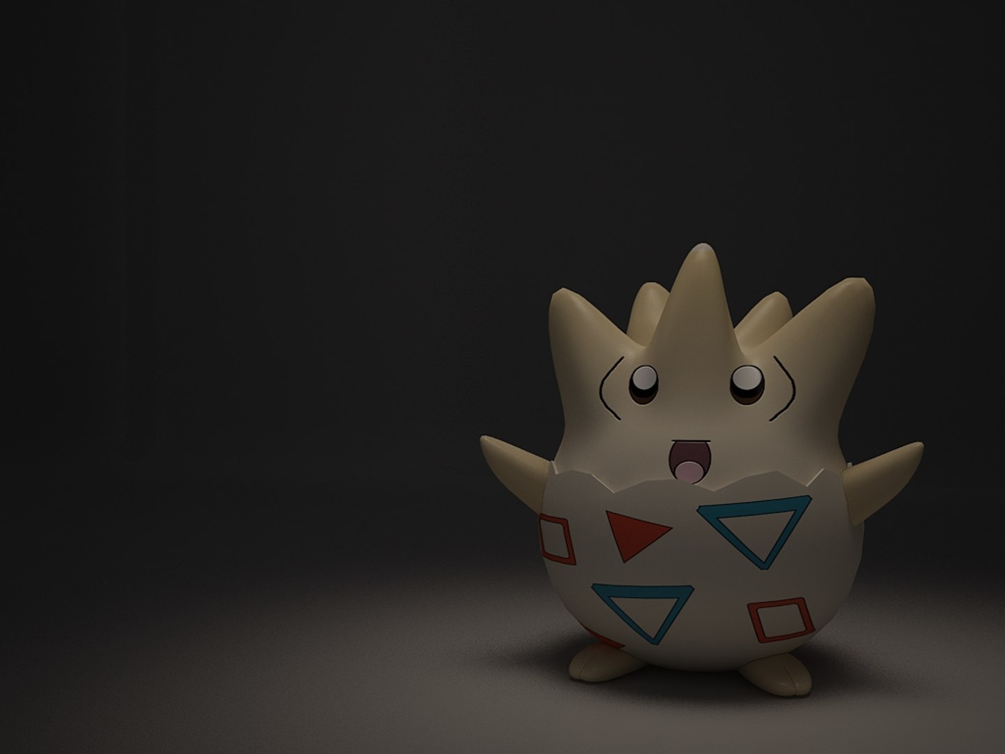 3d Togepi Pokemon