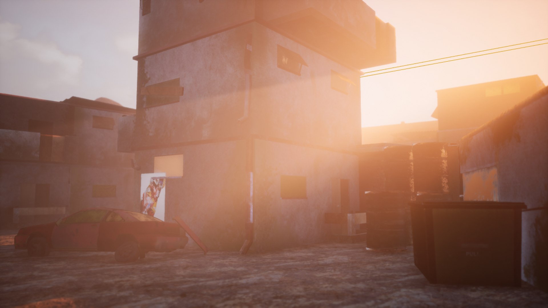 Slum Town - Asset Pack - Blender And FBX 3D Model - TurboSquid 1730671