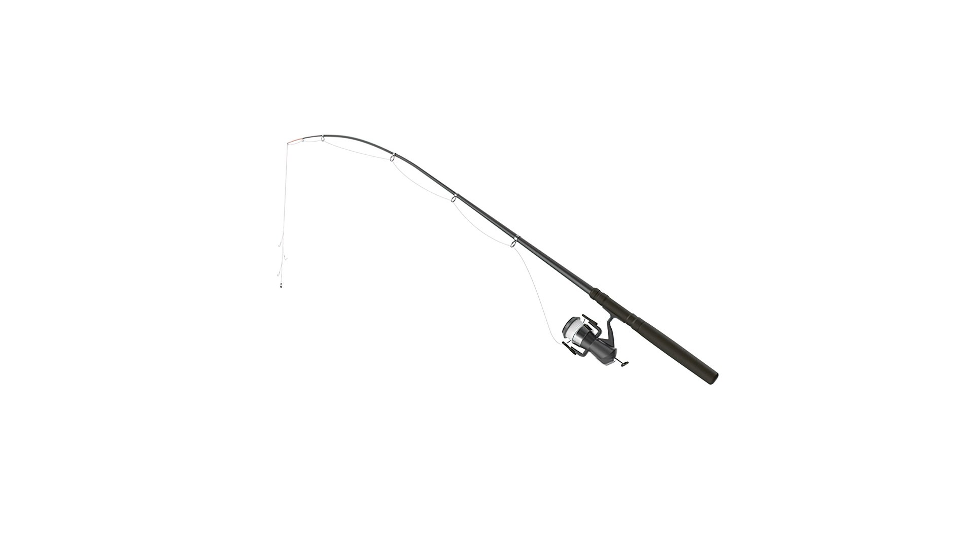 3D Fishing Rod model - TurboSquid 2153867