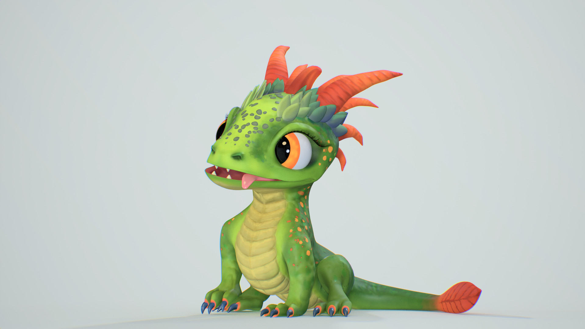 3D Cartoon Character Juicy Carrot Rigged PBR Model - TurboSquid 2074627