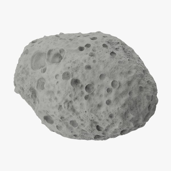 3d model asteroid 01