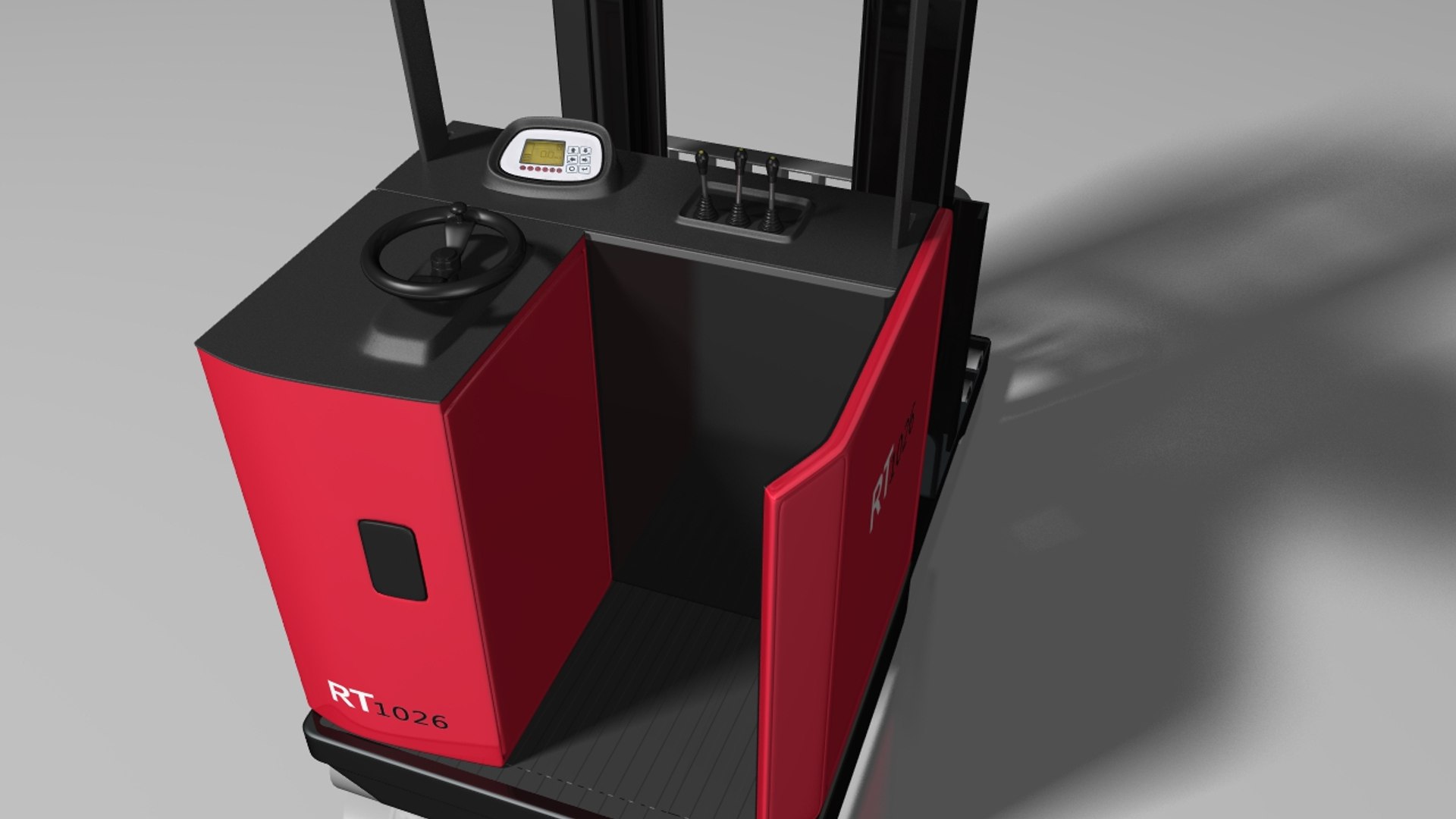 Reach Truck Extension 3d Model
